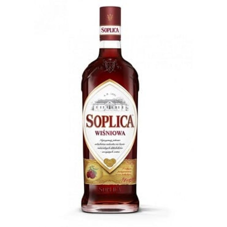 Vodka cerise polonaise Soplica 32° 50cl | Boutique Polska Box | Polska Box